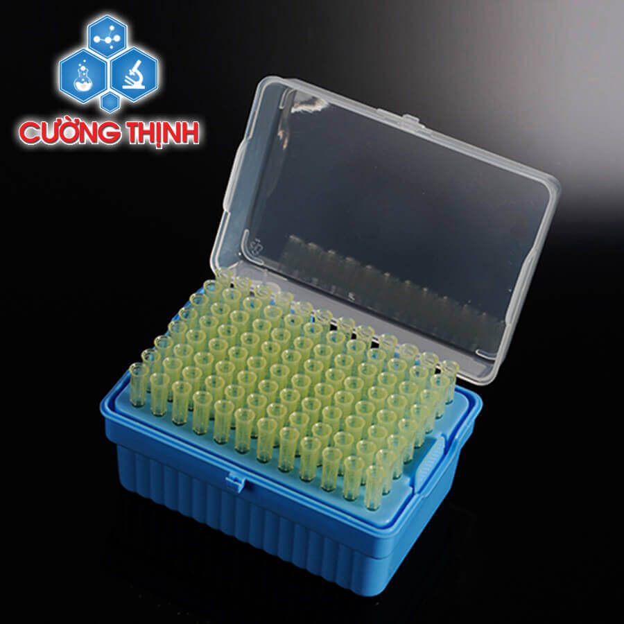 Hộp Típ 200 μl, Tiệt Trùng, 96 Tip/hộp — Shop Labs