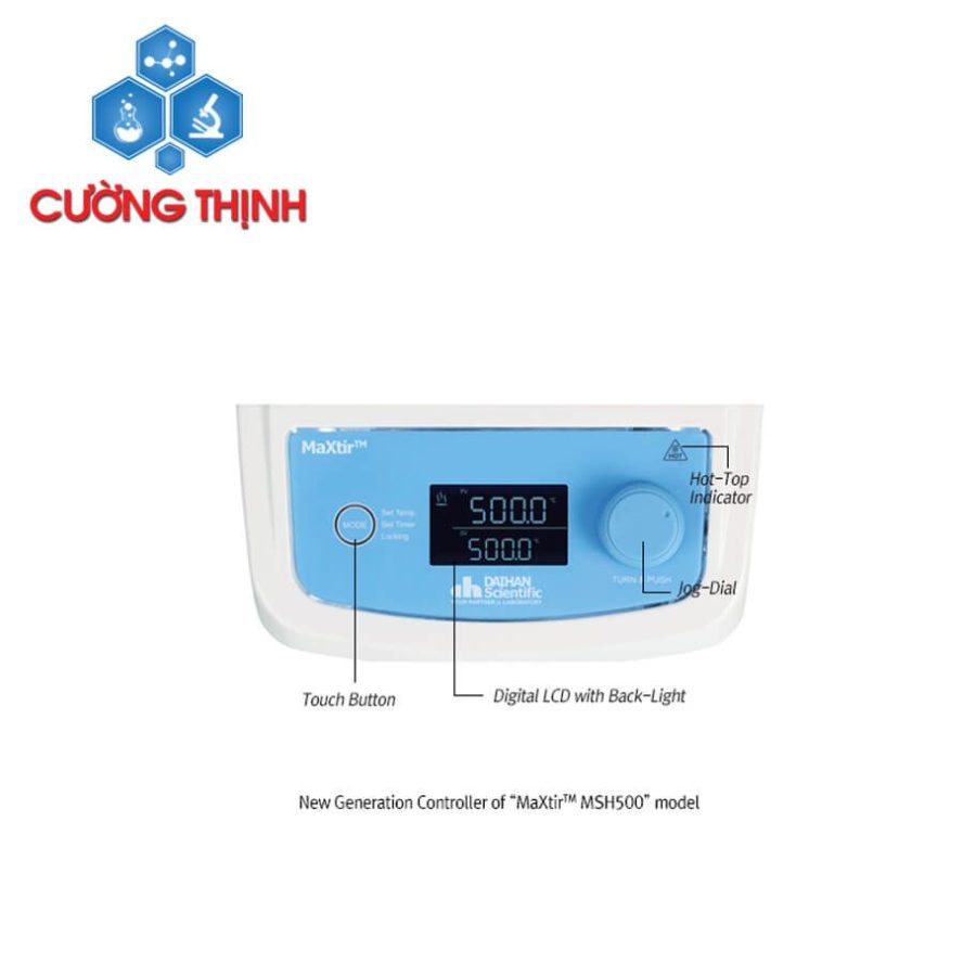 Máy Khuấy Từ Gia Nhiệt MaXtir MSH500 (Daihan - Hàn Quốc)